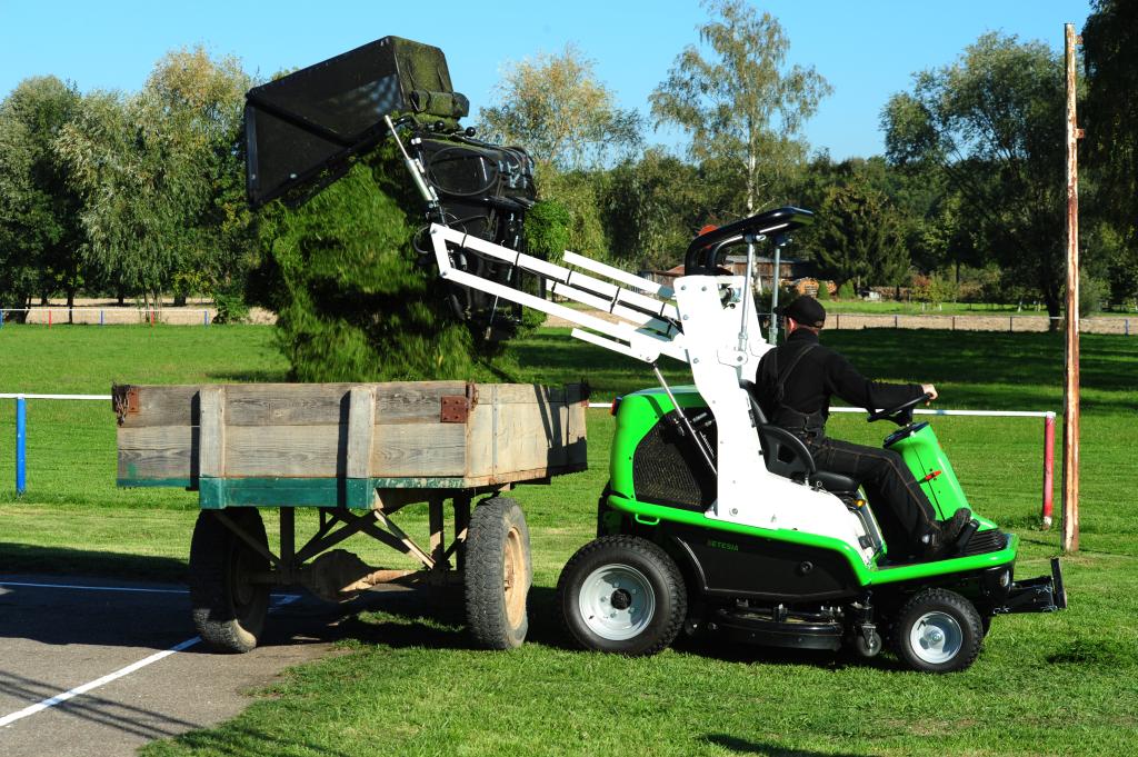 Hydro 124DX : Ride-on mowers Etesia